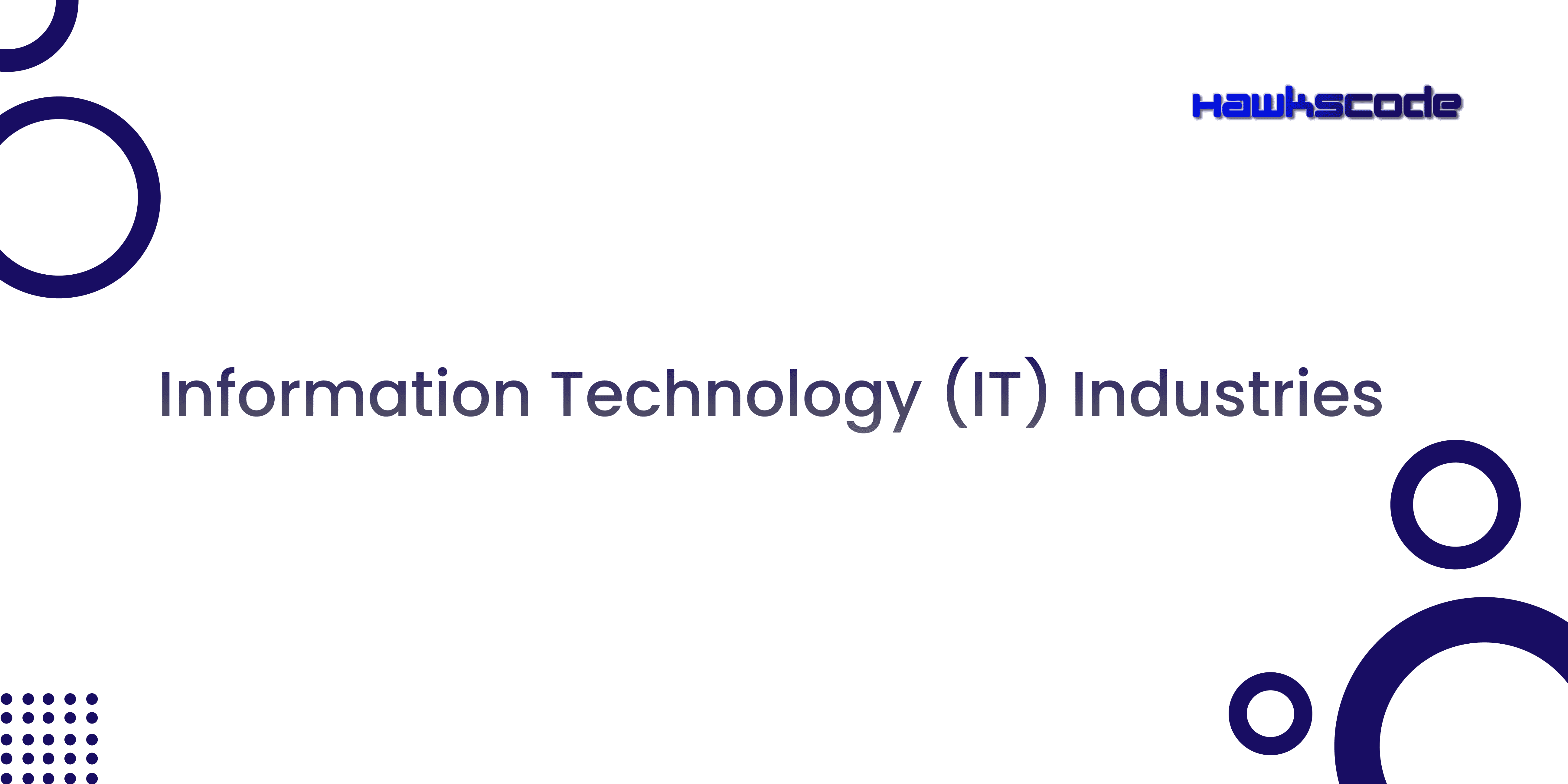 Information Technology (IT) - HawksCode